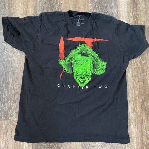 !it jeans | Shirts | It Chapter 2 Shirt Extra Black Short Sleeve ...